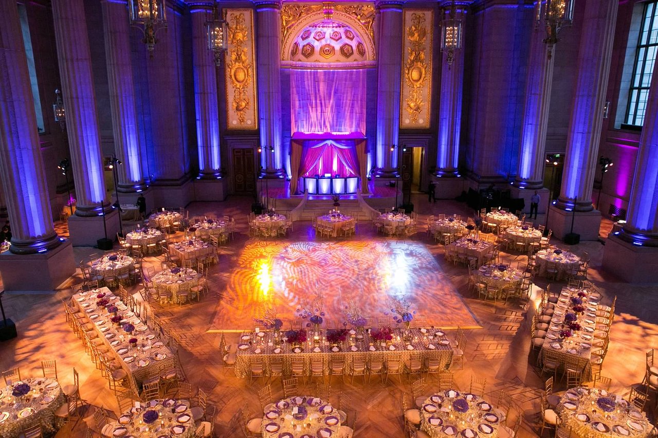 Reception Space with Uplighting
