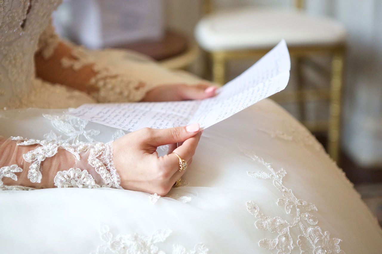 How to Write the Perfect Love Letters for Your Wedding Day
