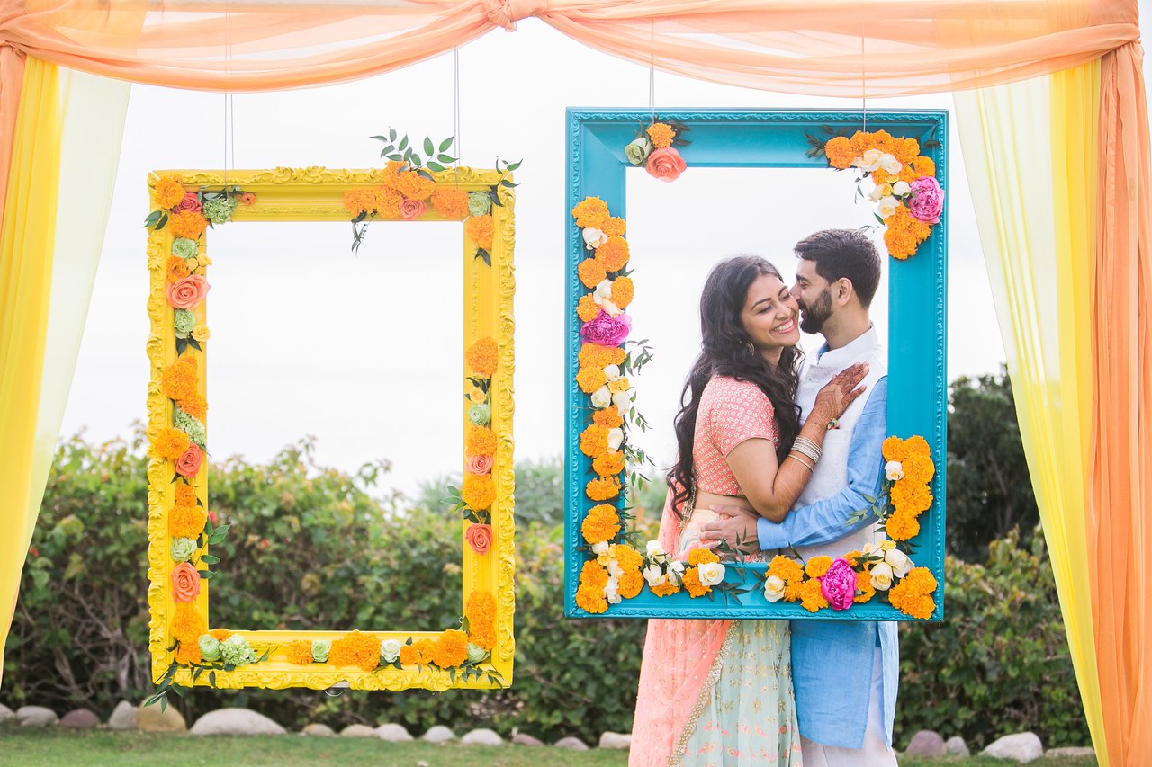 Bright Floral Frames for Photo Booth