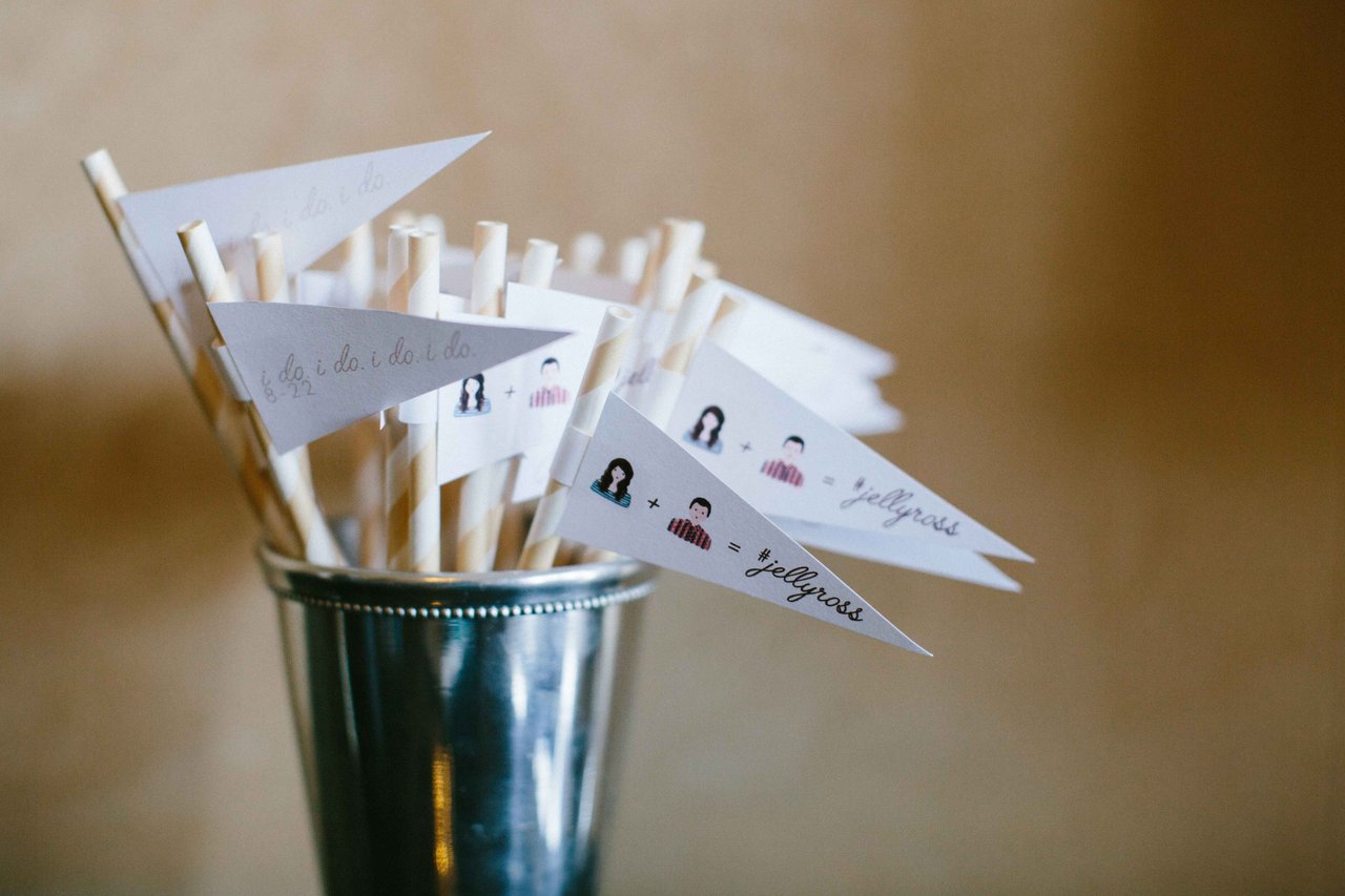 Pesronalized Cocktail Flags