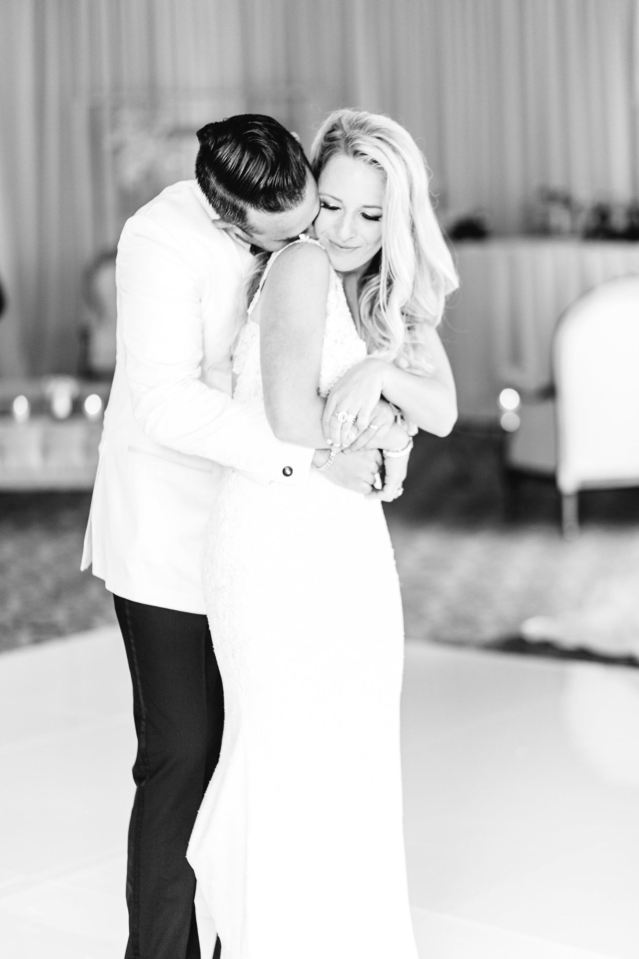 Cute Couple Moment at Reception