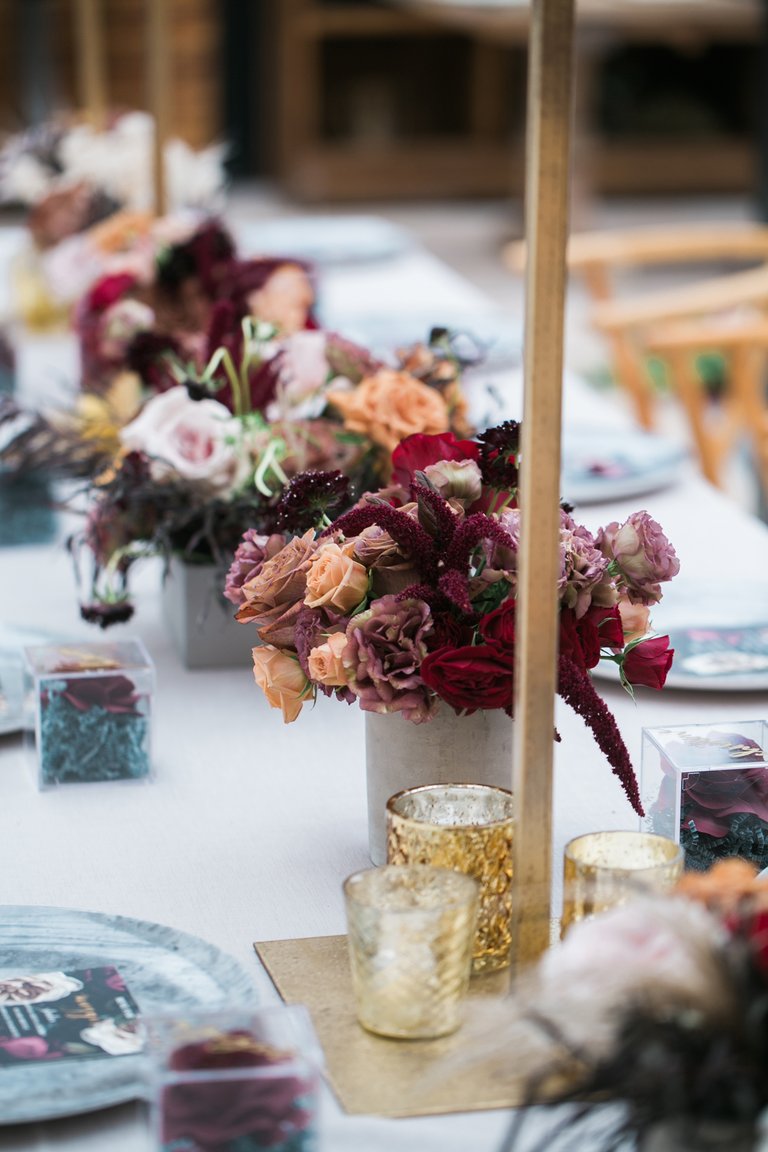 Small Vases with Moody Florals