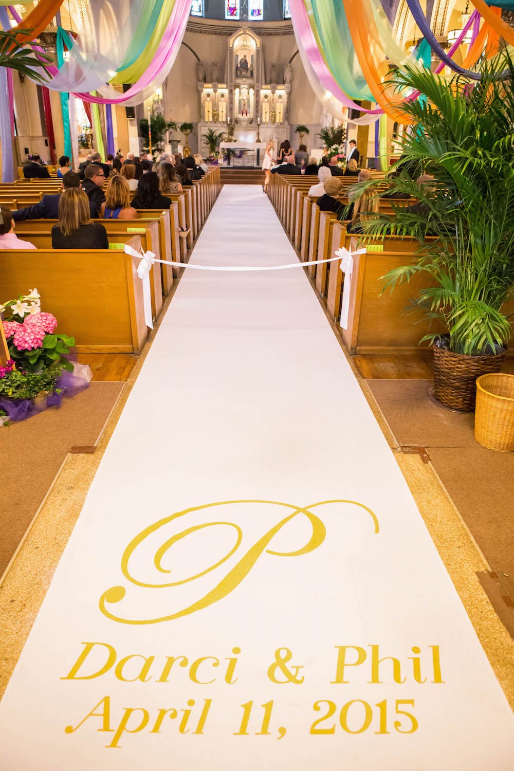 Church Ceremony + Luxury Ballroom Wedding in Chicago