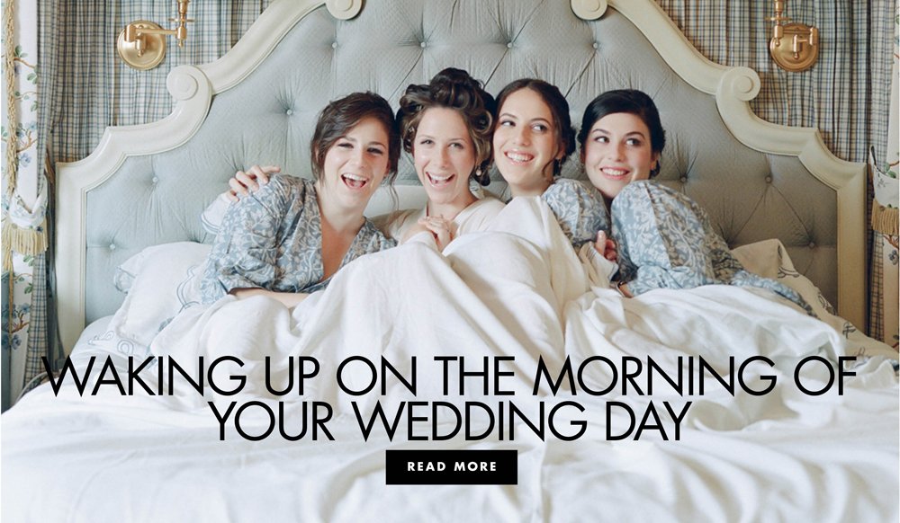 What to Do First on the Morning of Your Wedding
