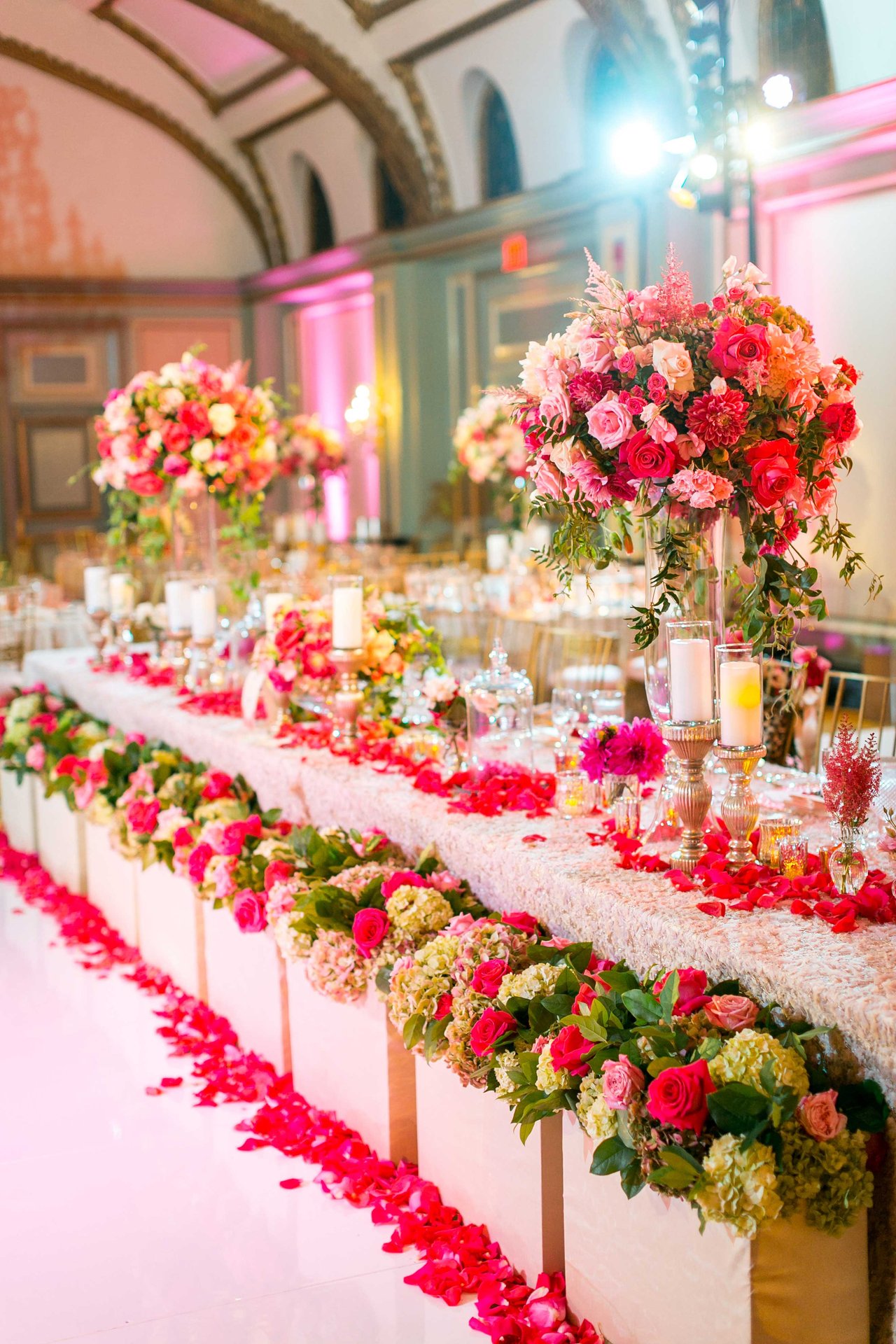 Exquisite Ballroom Head Table