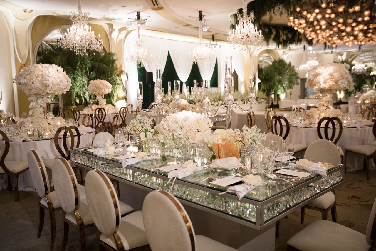 Drop-Crystal Reception Table