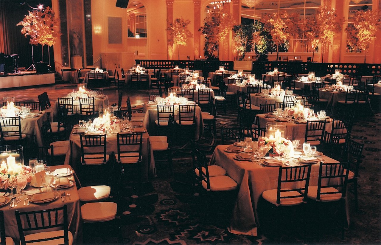 Autumn-Inspired Reception Space