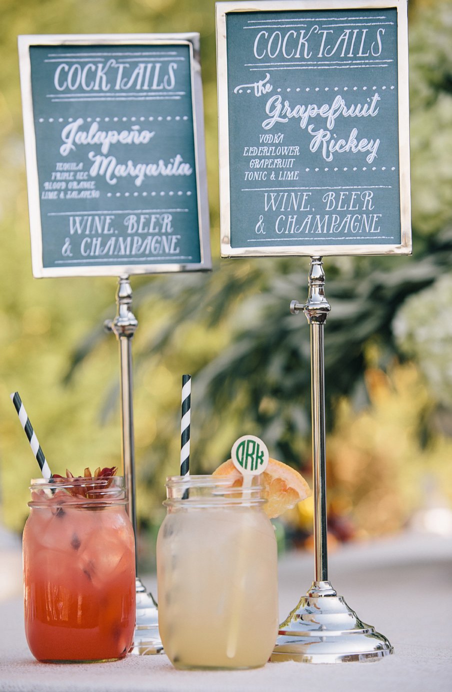Signature Cocktail Chalkboard Signs
