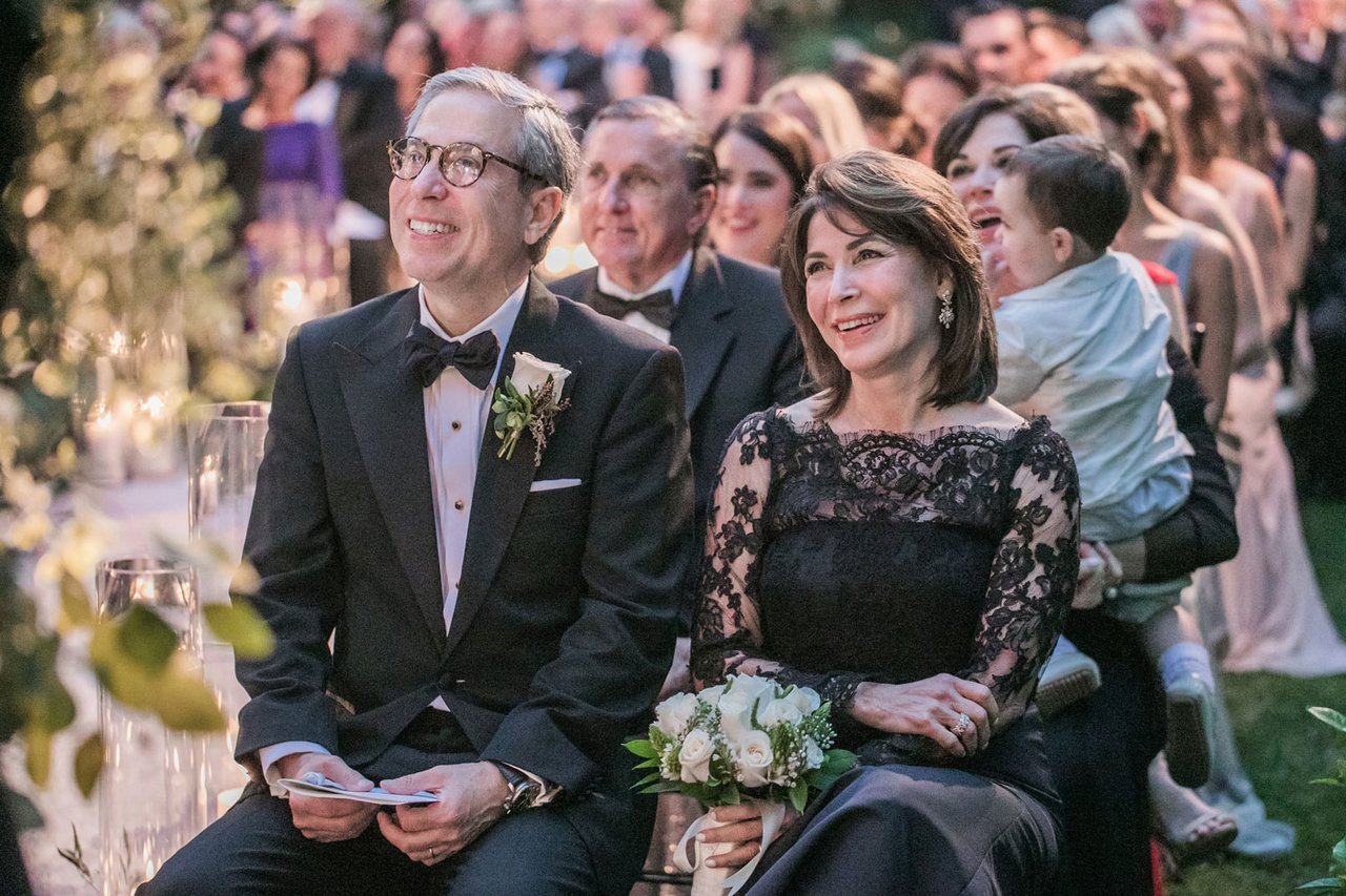 Mother & Father of Bride at Ceremony