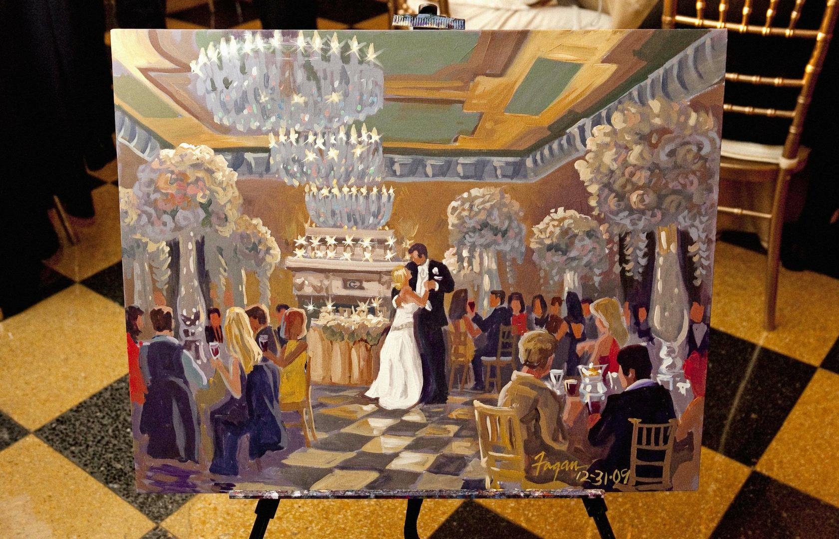 Painting of First Dance