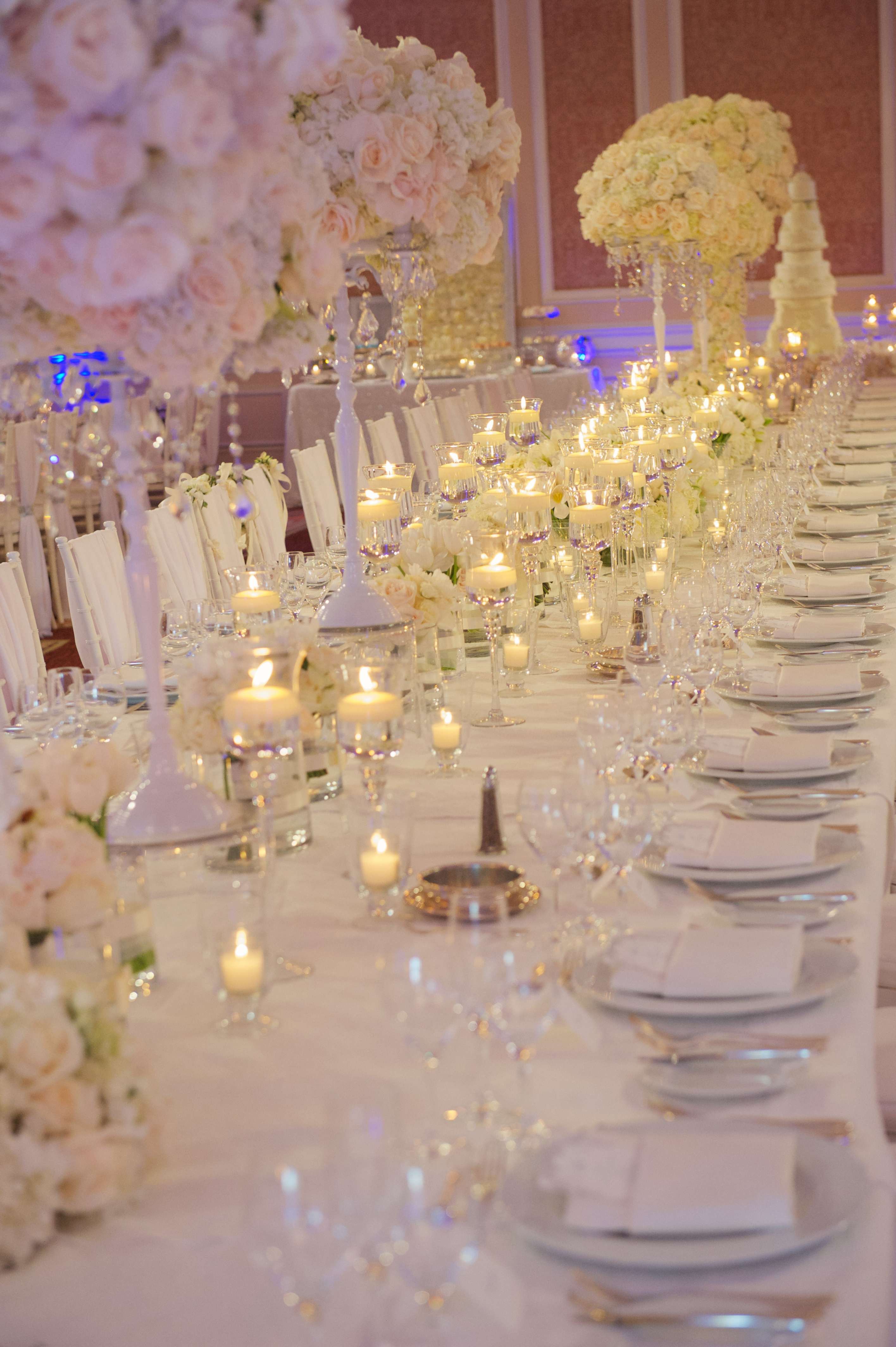 Long Reception Table