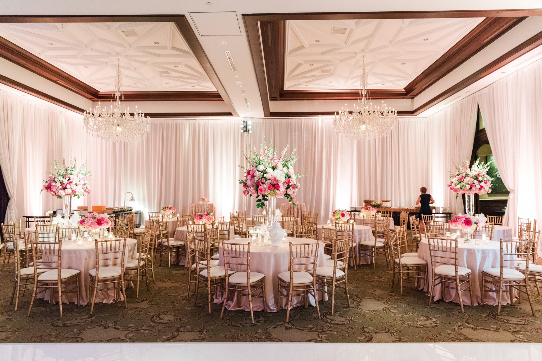 Pink Reception Space
