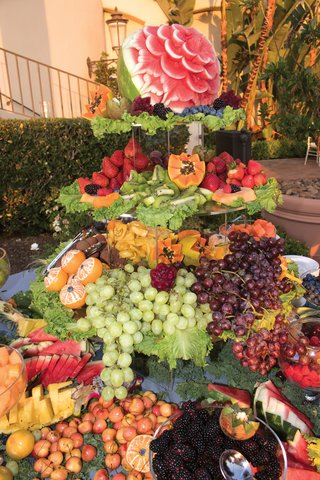 Opulent Fruit Tower