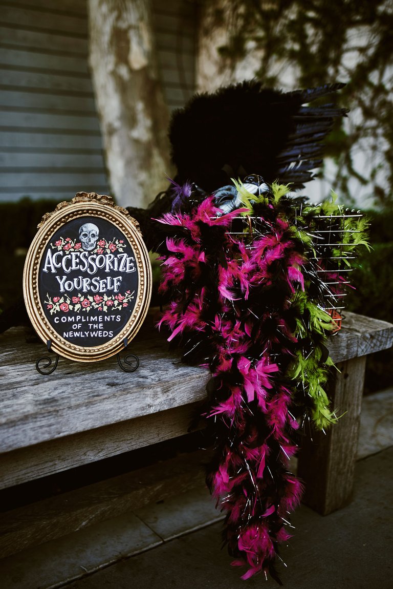 Pink & Green Feather Boas