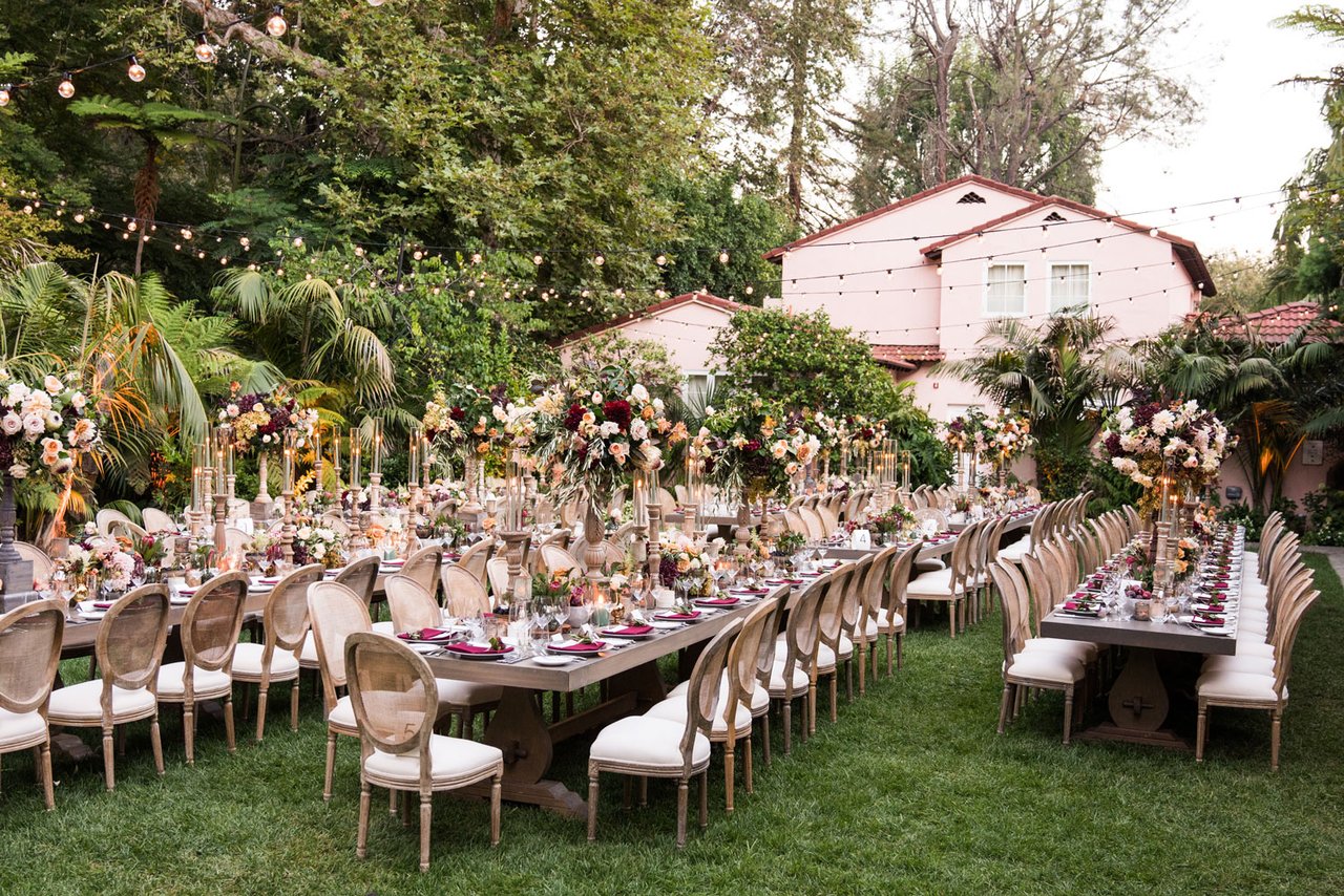 Outdoor Rustic-Elegant Fall Reception