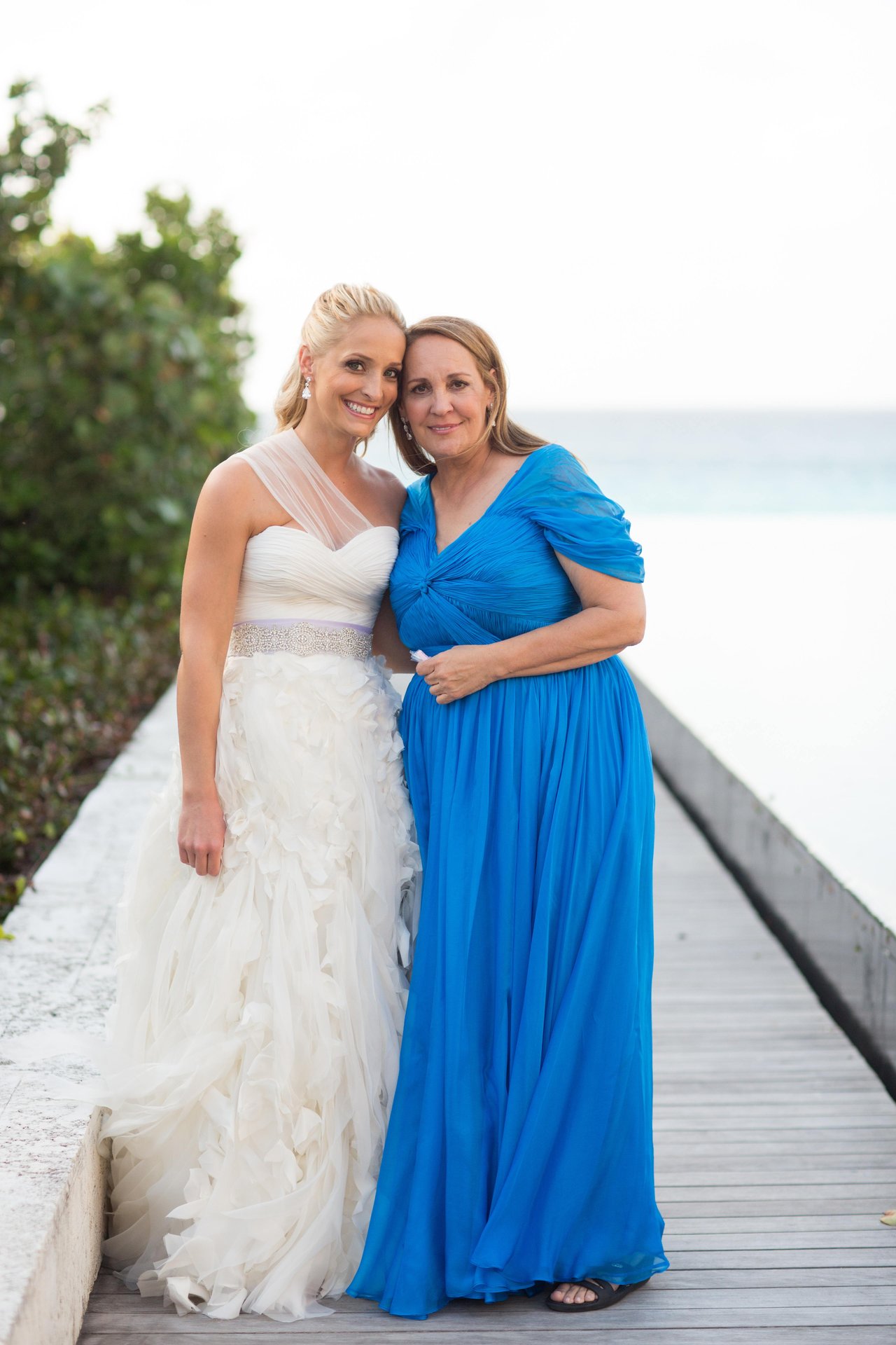 Blue Mother-of-Groom Dress