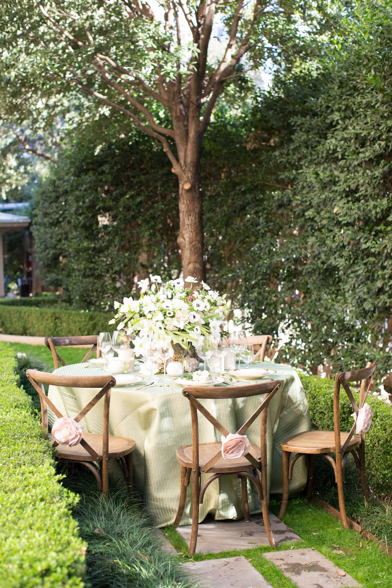 Verdant Garden Tablescape
