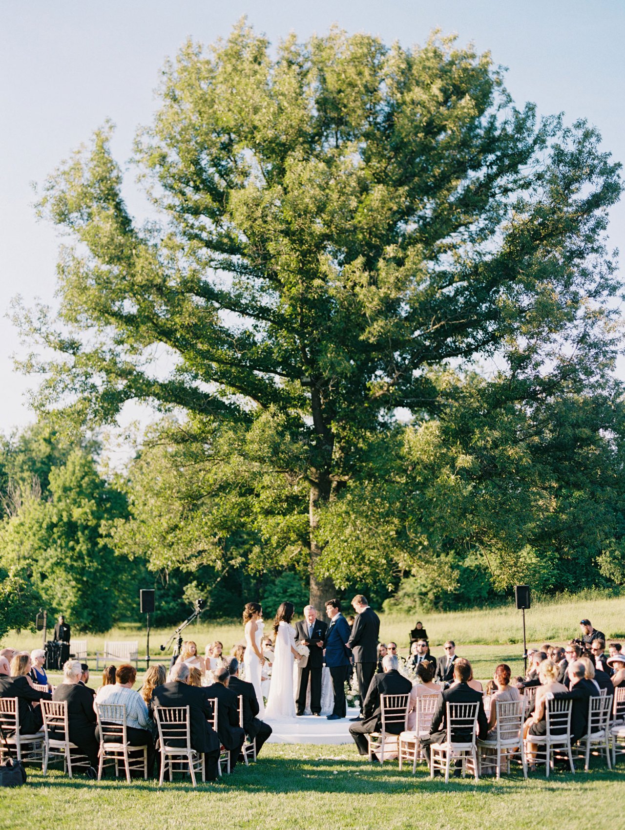Countryside Outdoor Wedding Ceremony