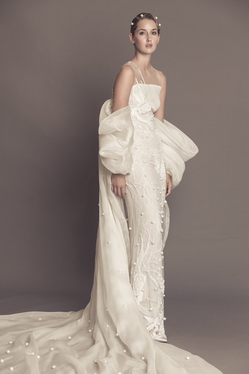 "Perla" with Cape by Francesca Miranda