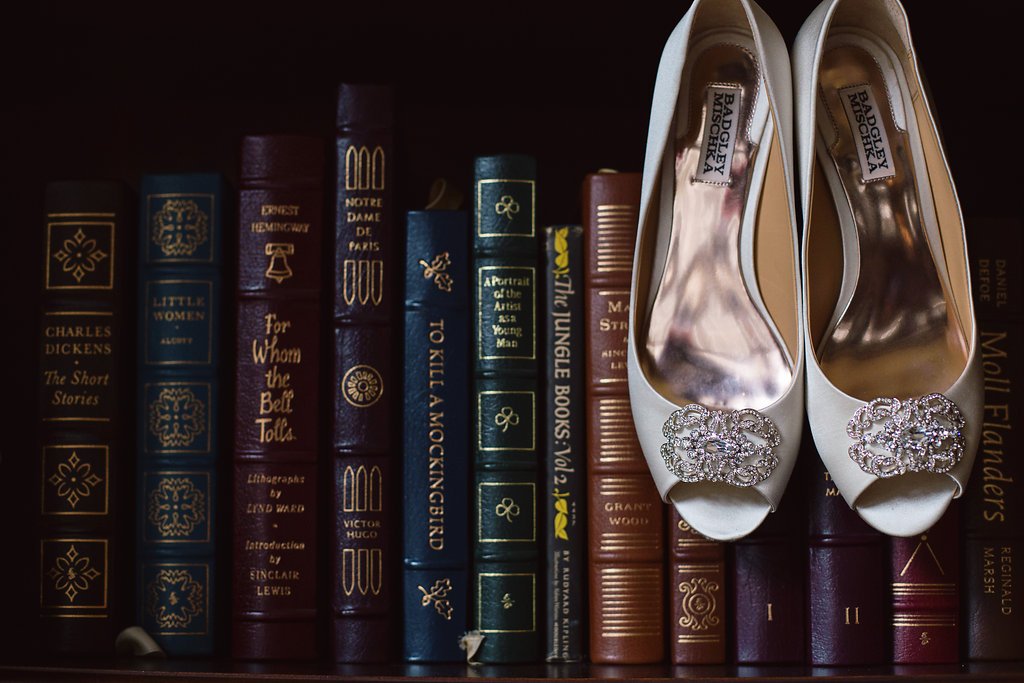Pair of Heels, Displayed on Books