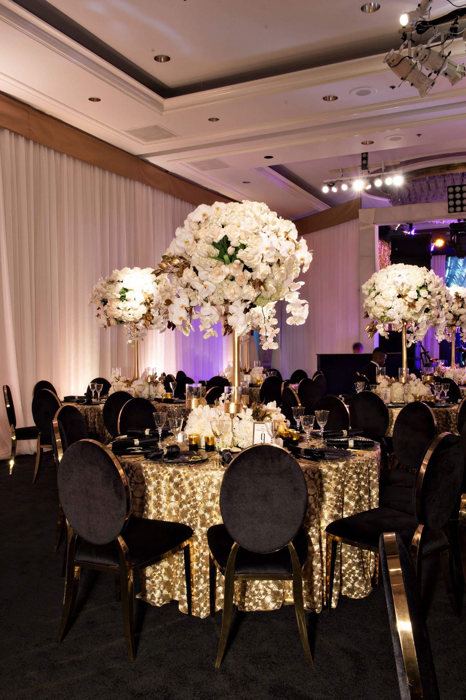 Golden Anniversary Reception Table