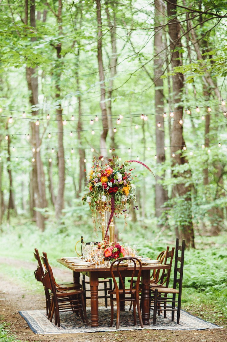 Dinner Table in the Forest