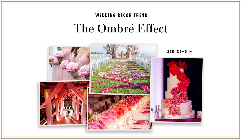 The Dazzling Effect of an Ombré Color Scheme
