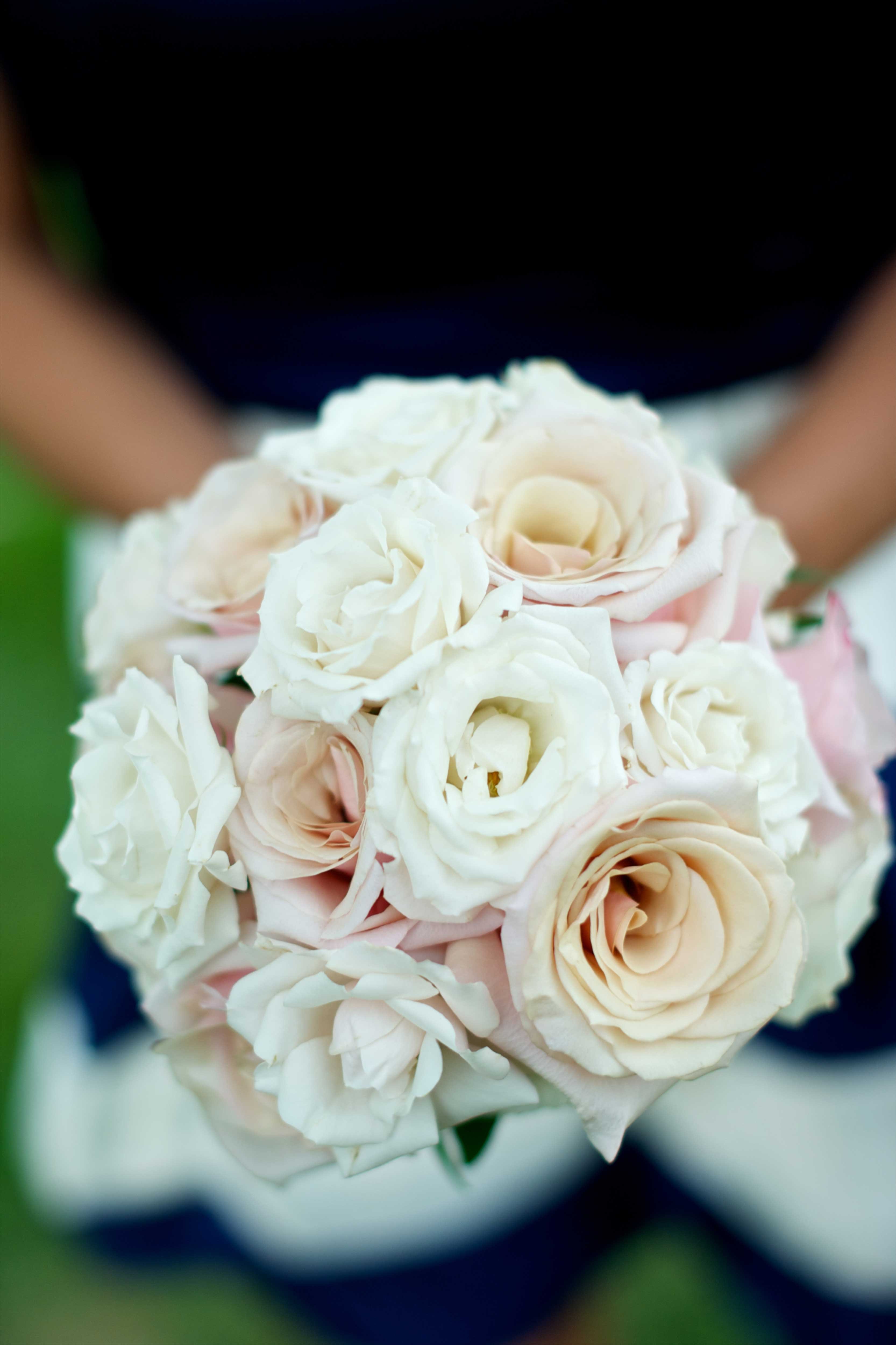 Bridesmaid's Romantic Rose Bouquet