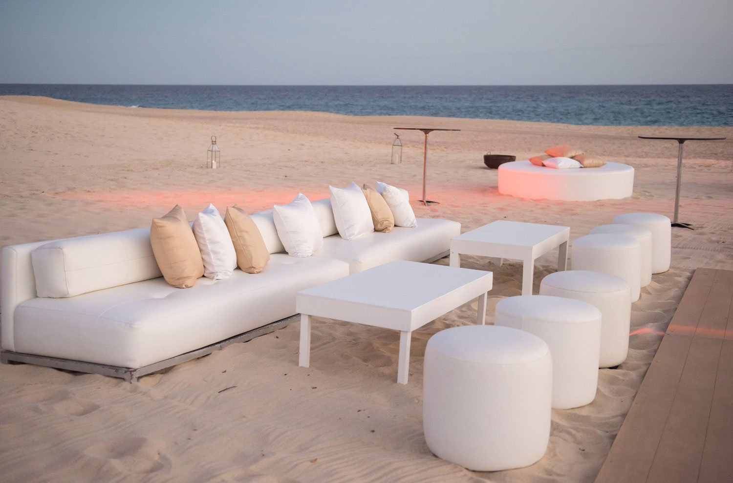 Lounge Area on the Sand