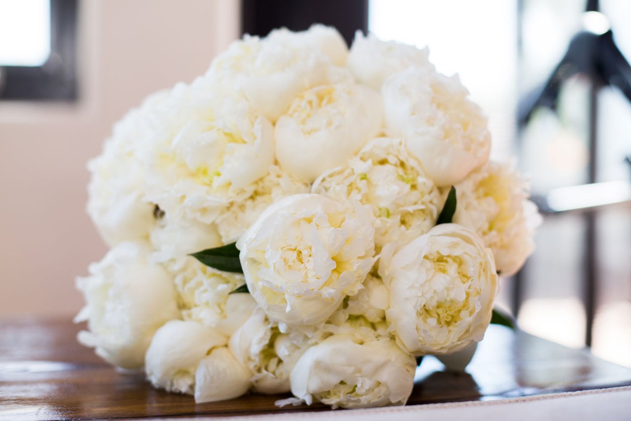Ivory Peony Bridal Bouquet