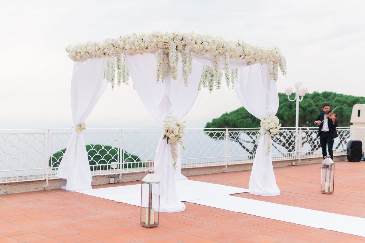 White Canopy in Capri