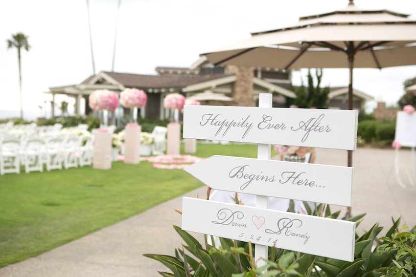 Directional Wedding Signs