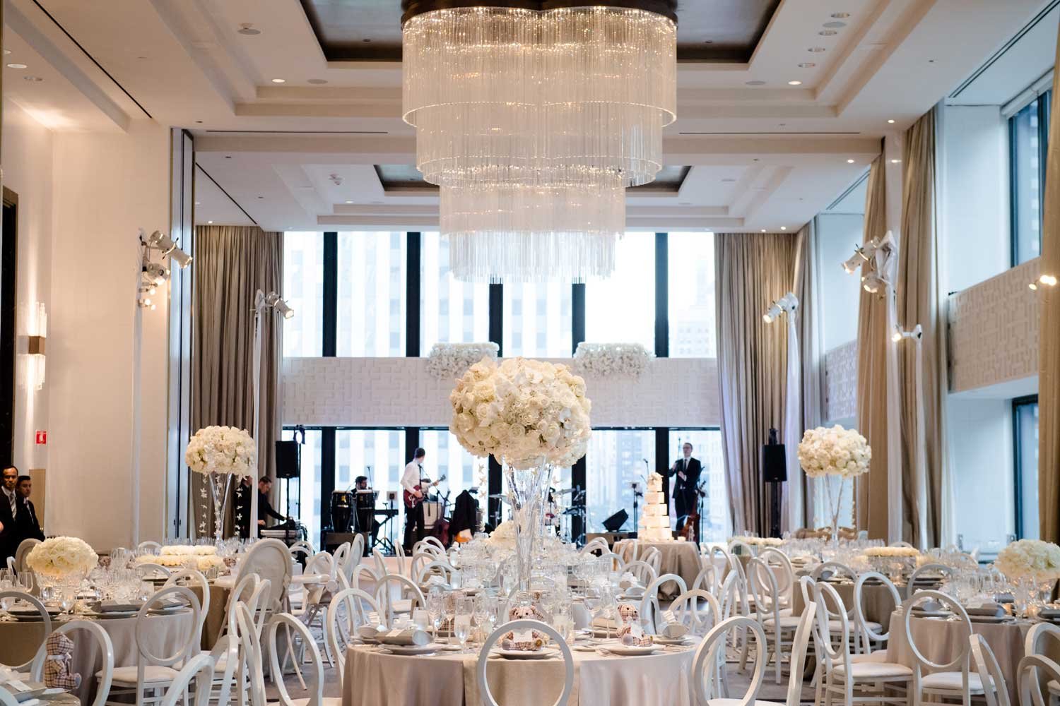 Glamorous City-Style Real Wedding at a Luxury Hotel in Chicago - Inside ...