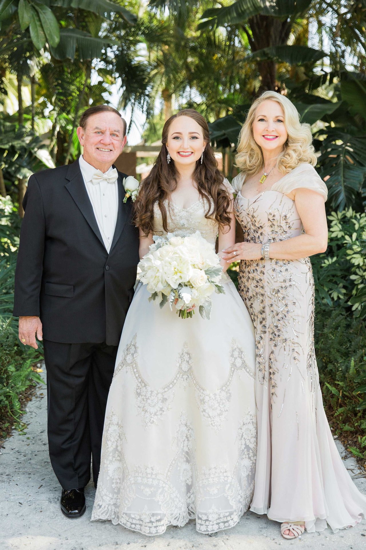 Bride Parents In Wedding Attire