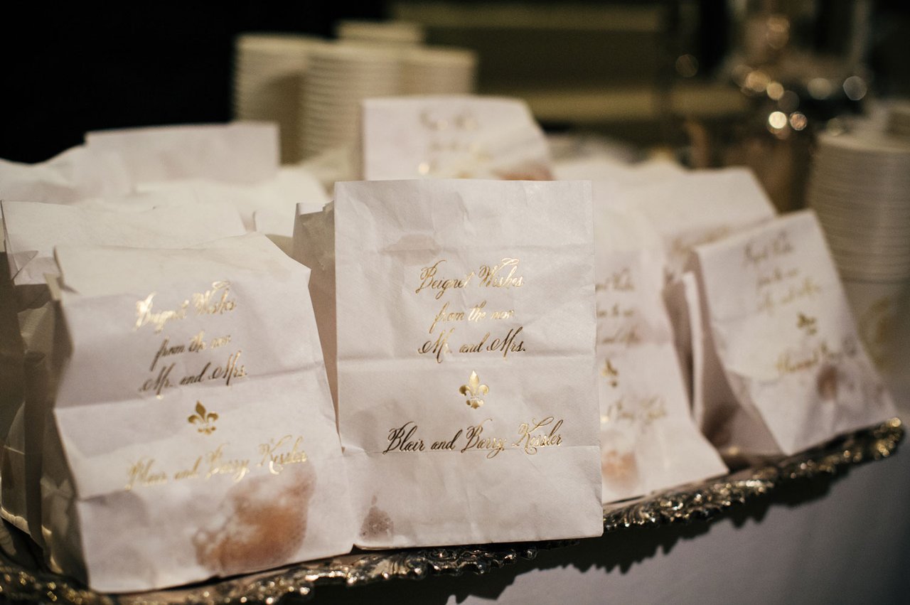 Beignets in Custom To-Go Bags