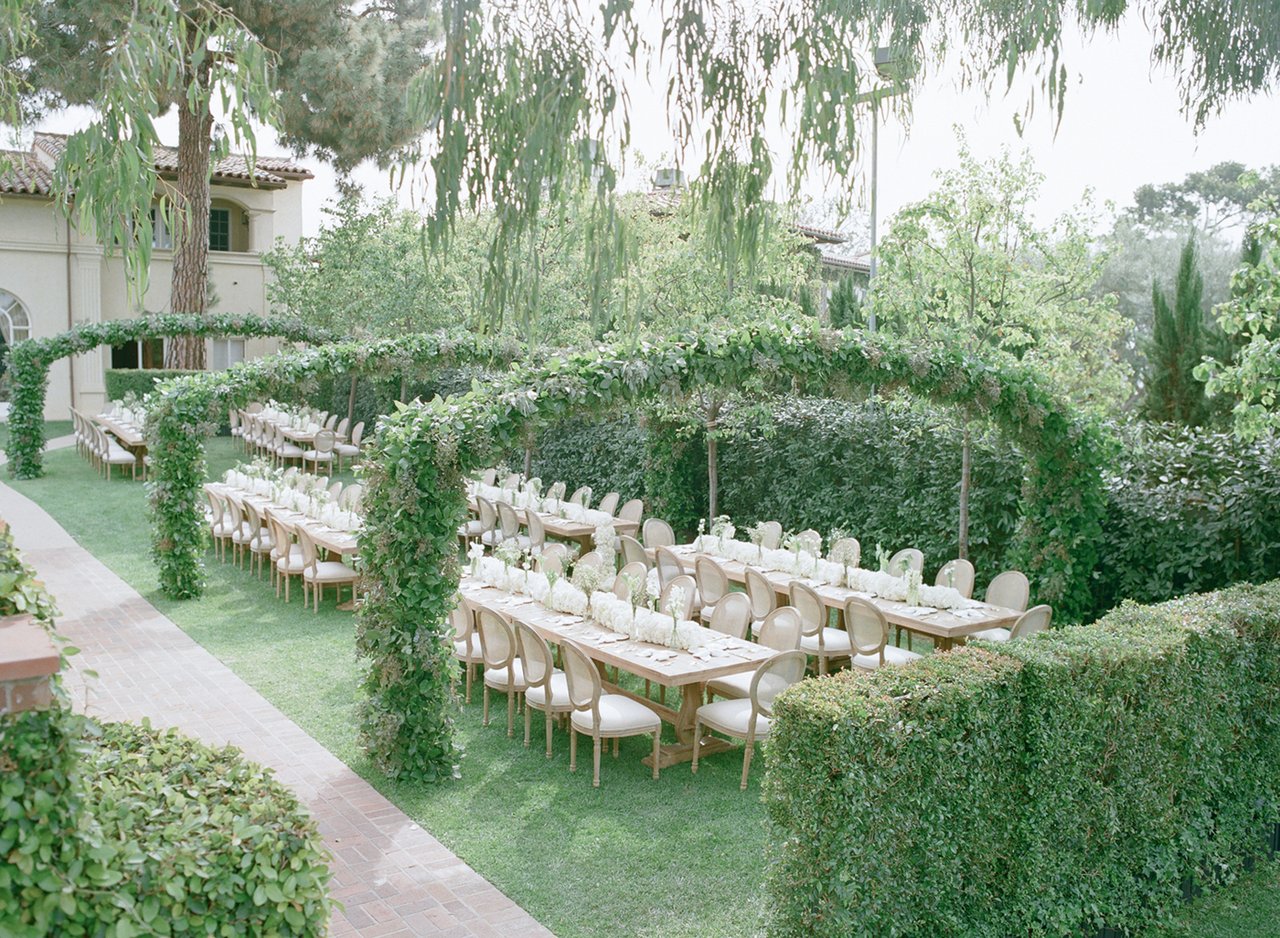 Green Reception Arches