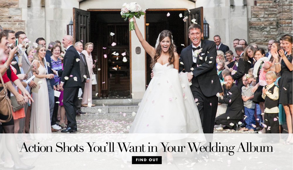 Fun Wedding Action Shots You'll Be Happy You Took