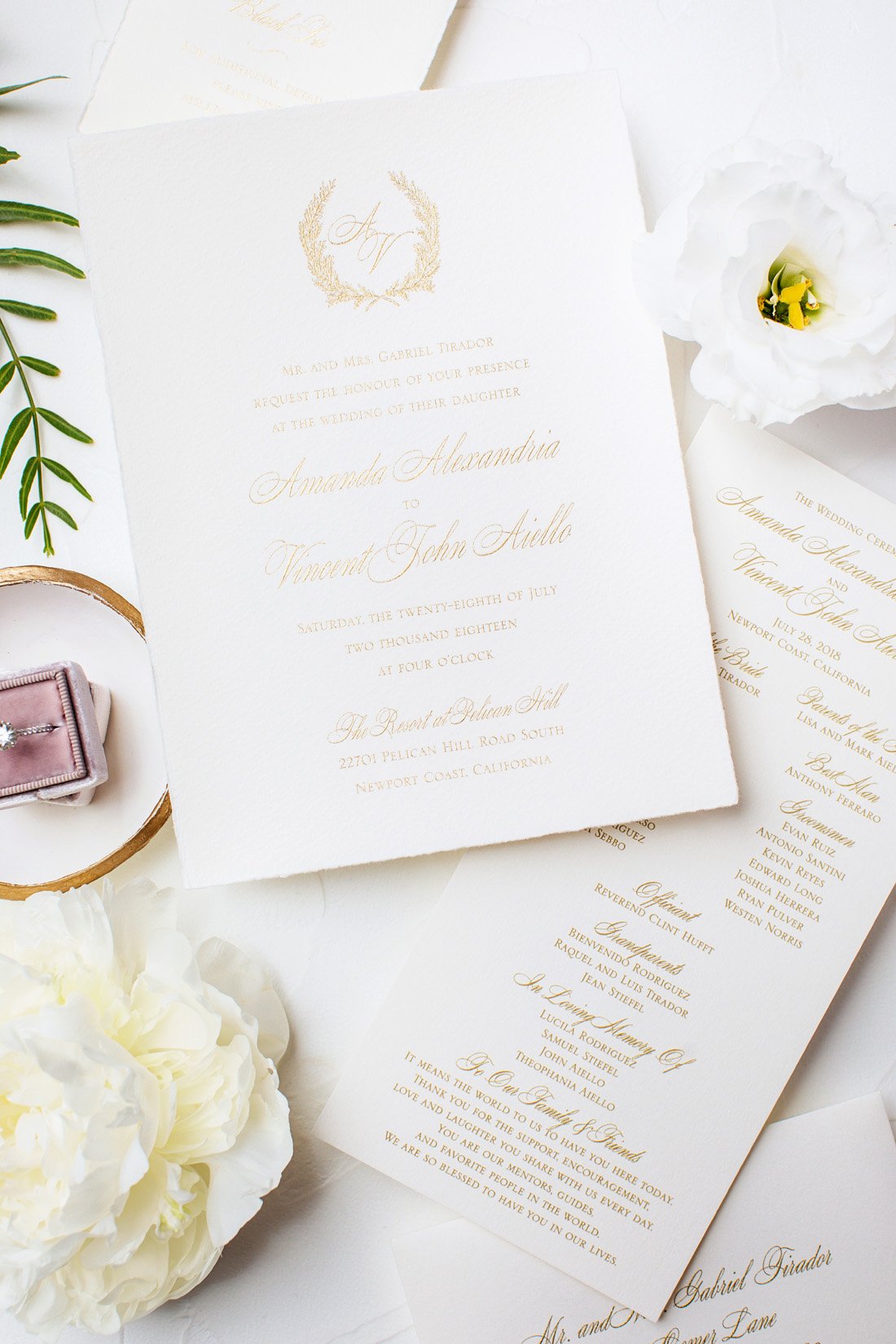 How to Incorporate Your Wedding Monogram Throughout the Big Day
