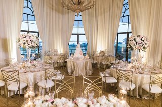 Ivory & Gold Reception Décor