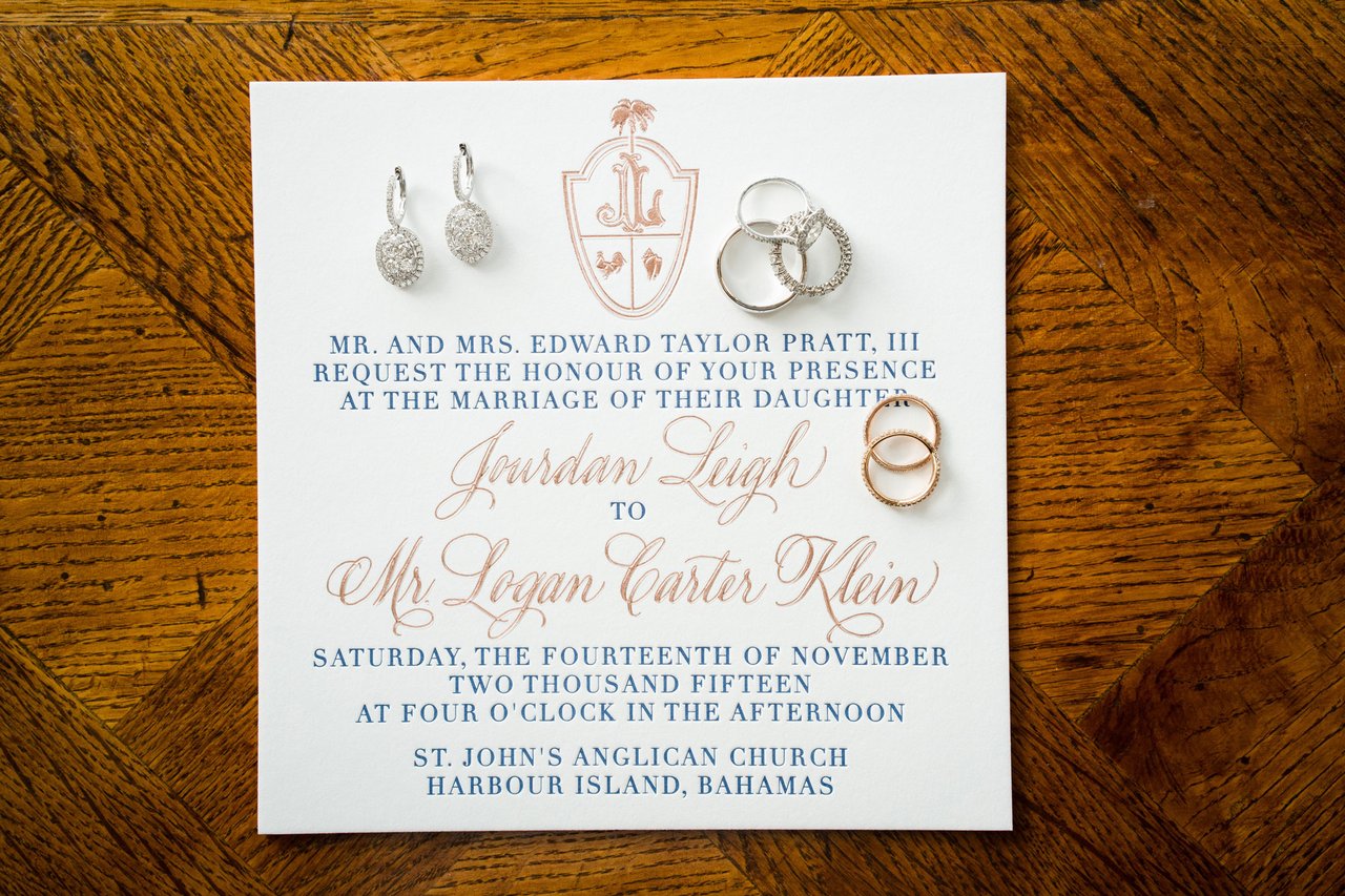 Bahamas Wedding Invitation